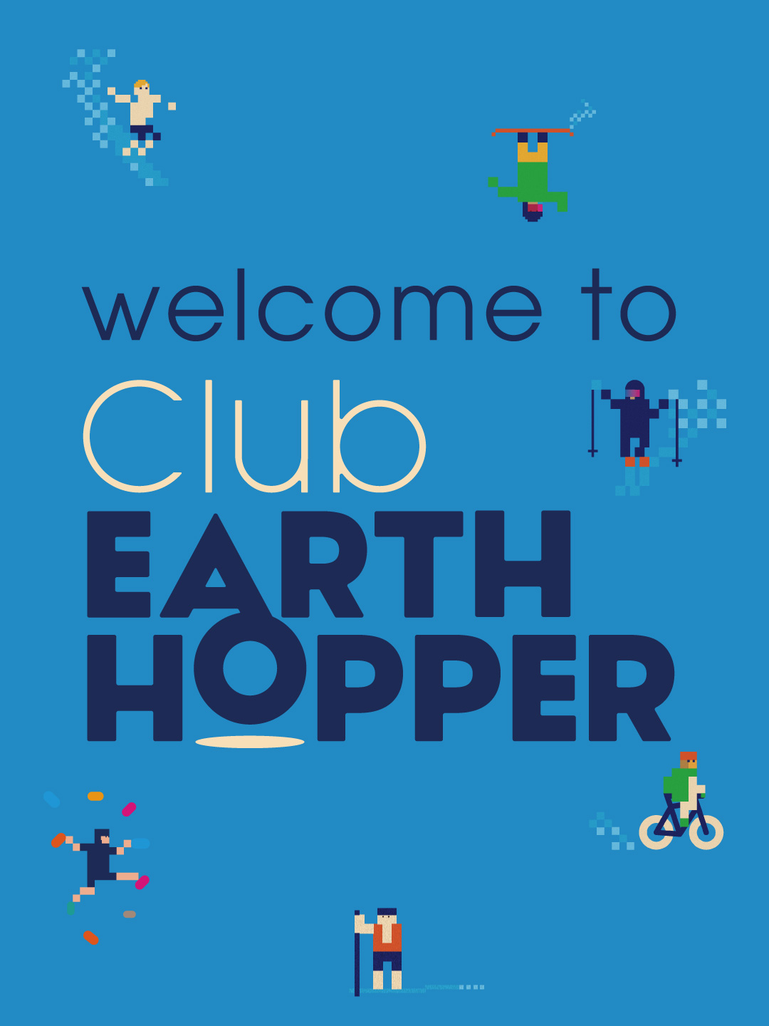 アースホッパー｜地球をホッピングするように楽しむ定額パス - Earth Hopper