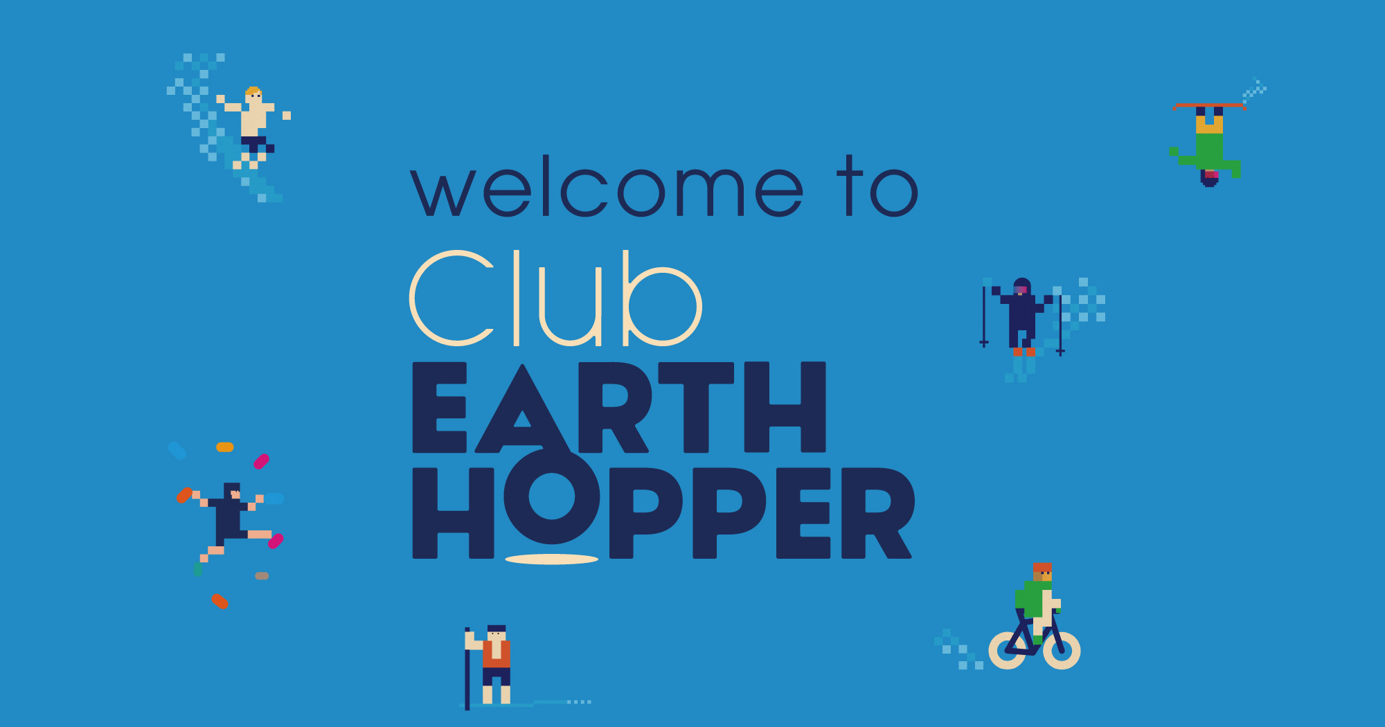 アースホッパー｜地球をホッピングするように楽しむ定額パス - Earth Hopper